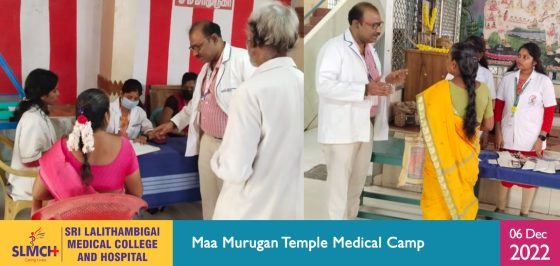 Maa Murugan Temple Medical Camp